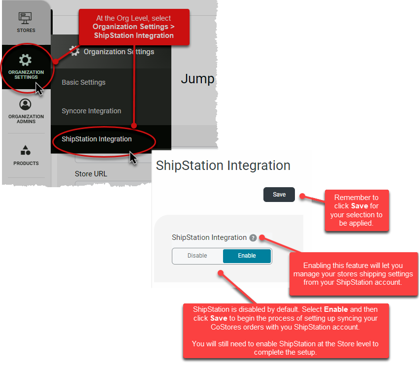 ShipStation Integration – Commercio Orders Support